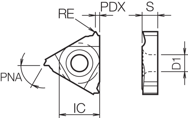 Carbide Threading Insert