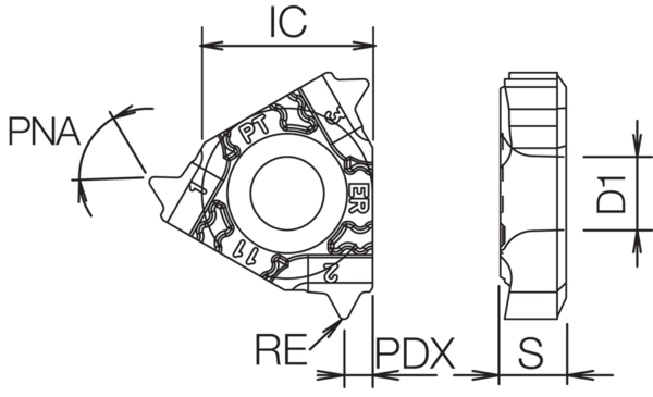 Carbide Threading Insert
