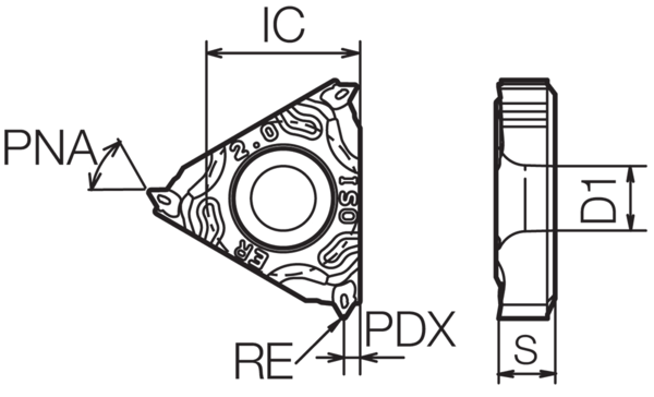 Carbide Threading Insert