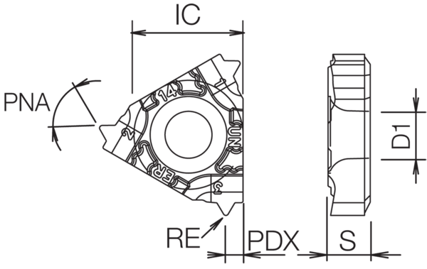 Carbide Threading Insert
