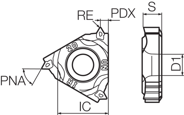 Carbide Threading Insert
