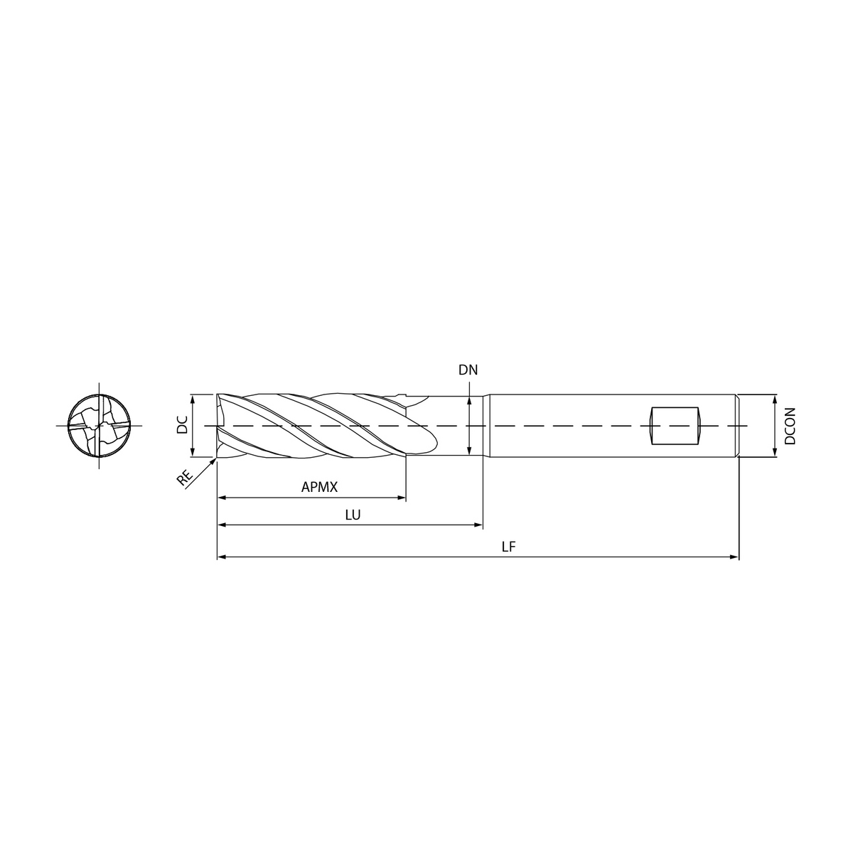 SC end mill