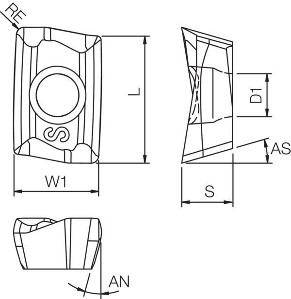 Carbide Milling Insert