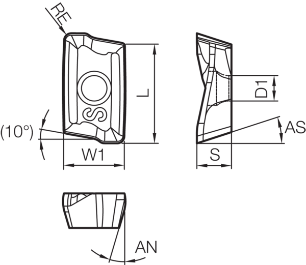 Carbide Milling Insert
