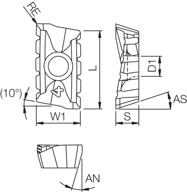 Carbide Milling Insert