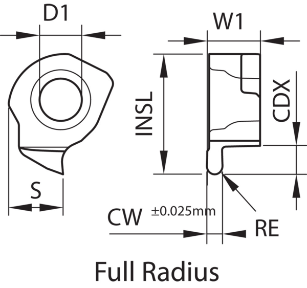 Carbide Grooving Insert