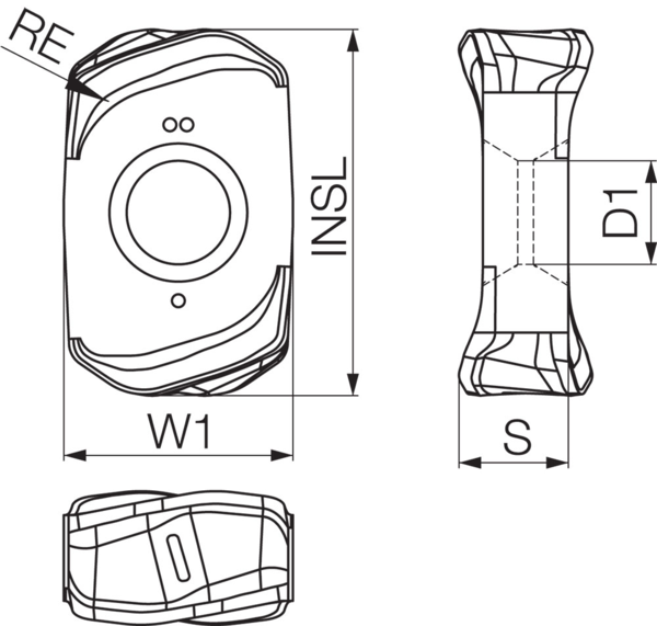 Carbide Milling Insert