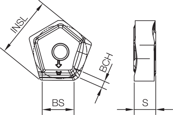 Carbide Milling Insert
