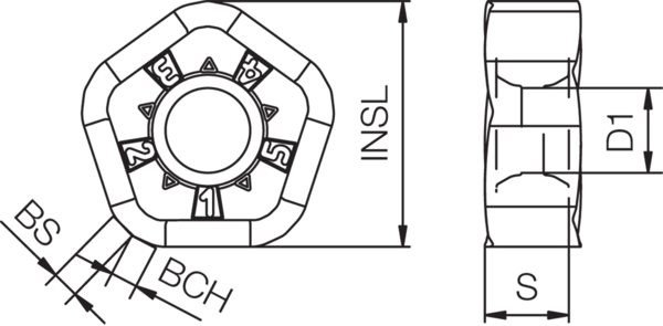Carbide Milling Insert