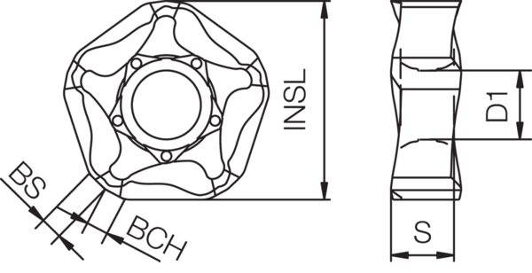 Carbide Milling Insert