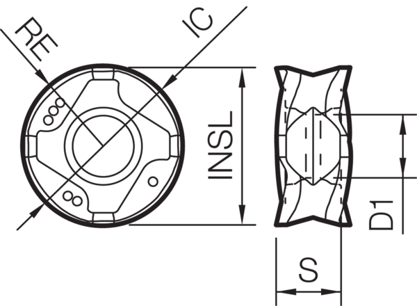 Carbide Milling Insert