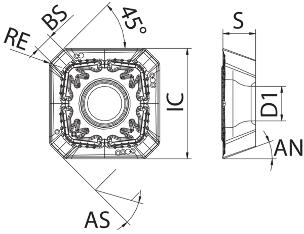 Carbide Milling Insert