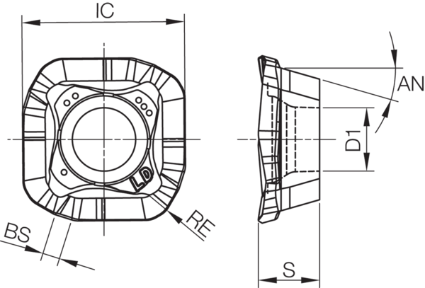 Carbide Milling Insert