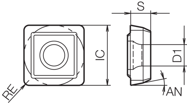 Carbide Milling Insert