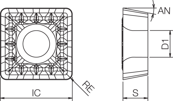 Carbide Milling Insert