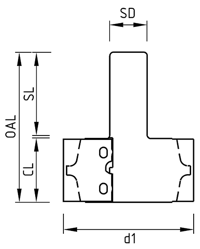 UM-Profile w/shank L4090