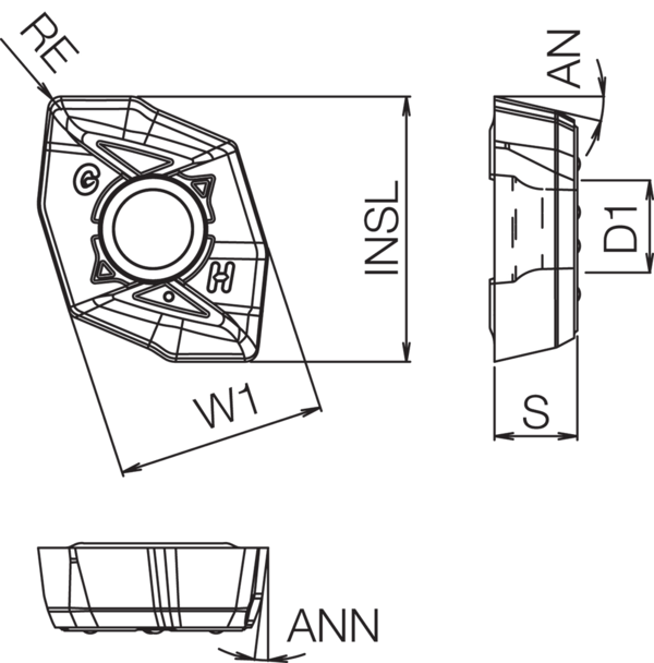 Carbide Drilling Insert