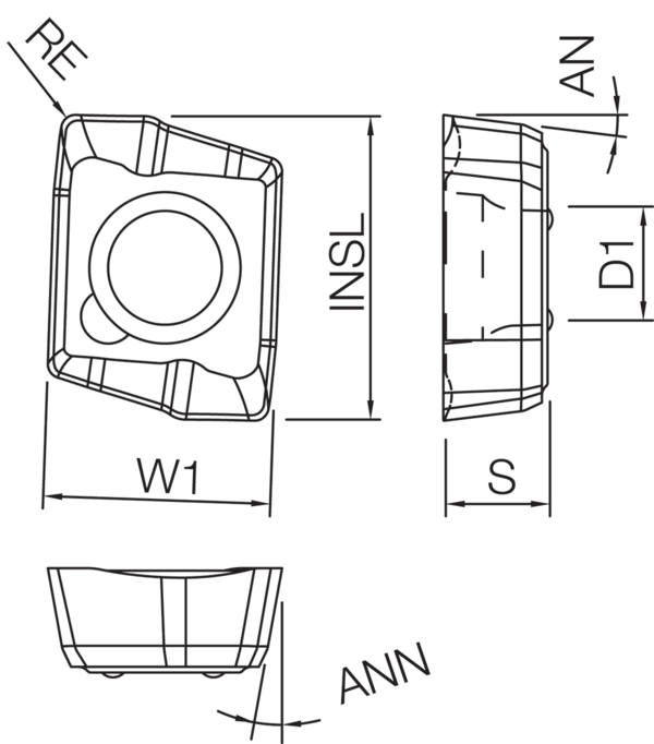 Carbide Drilling Insert